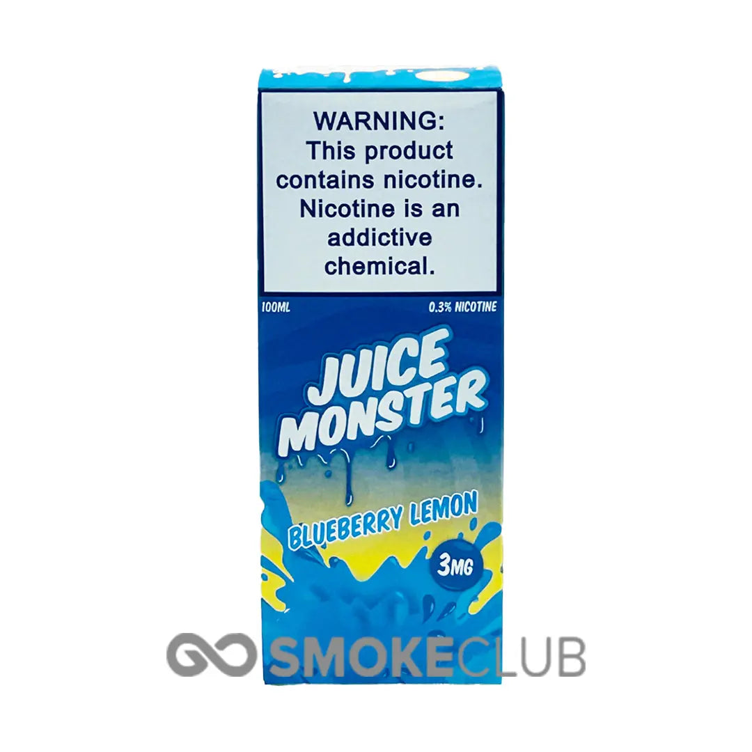JUICE MONSTER E-LIQUID 100ML | Premium Freebase Vape Juice | Fruity Flavors